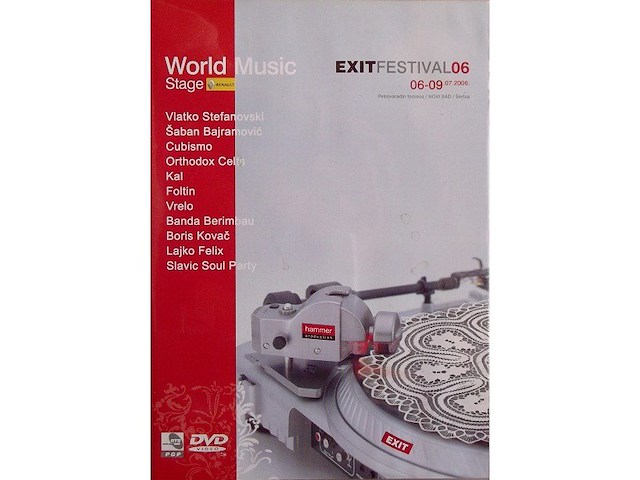 World Music Stage - Exit Festival 06 DVD u Foliji
