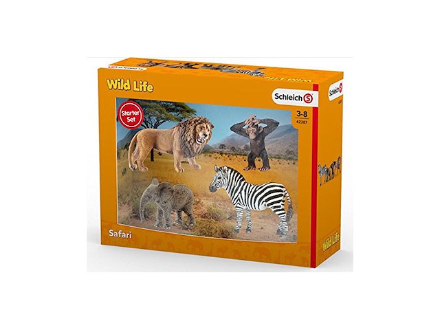 Schleich Figure Divlje životinje - Početni set 42387