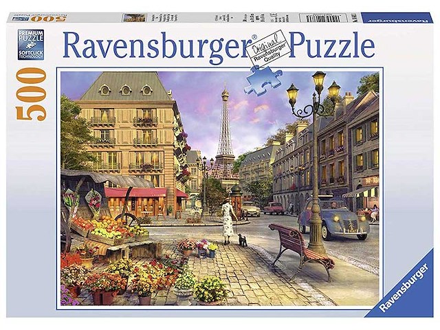 Ravensburger Puzzle 500 delova - Večernja šetnja kroz Pariz 12000198
