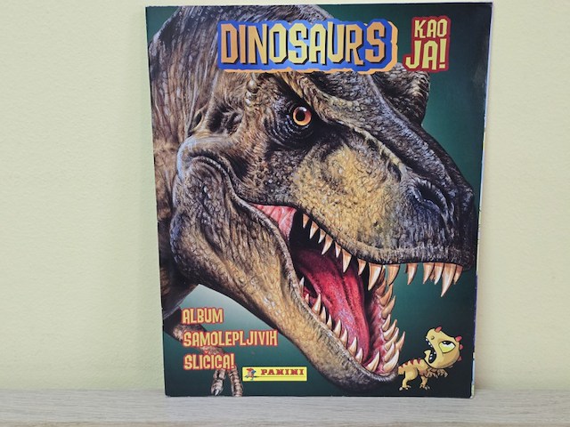 Album Dinosaurs - kao ja Panini 52/180 30% popunjen