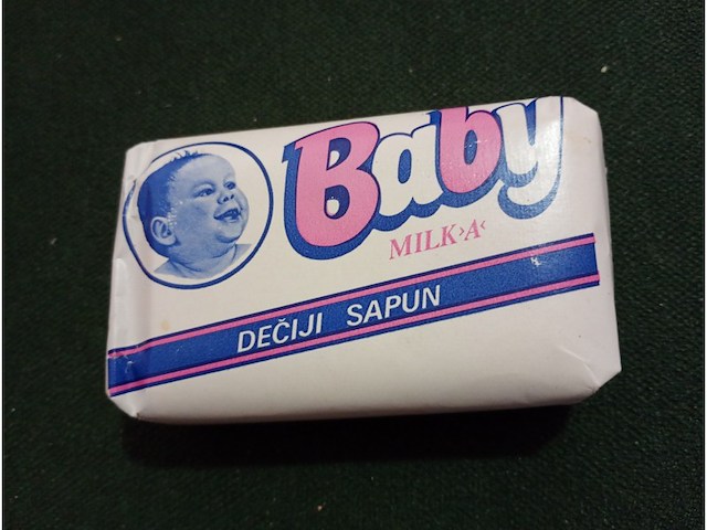 Baby milk A Deciji Sapun Albus Novi Sad Jugoslavija