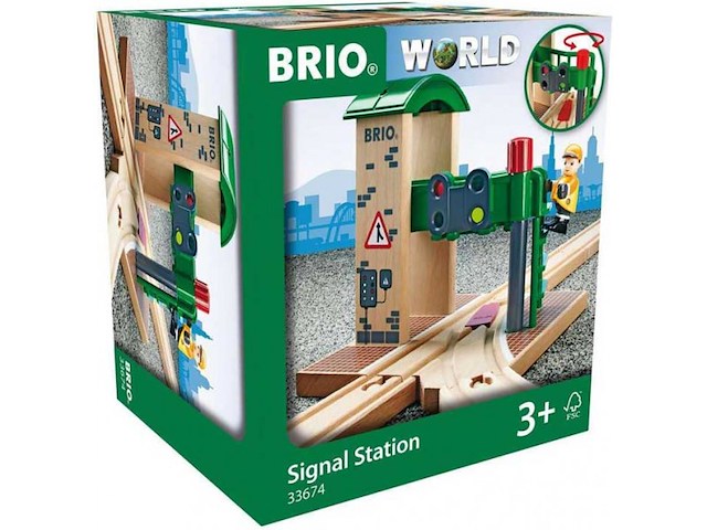 Brio Igračka Signalna stanica za vozove 33674