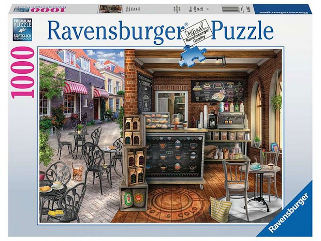 Ravensburger Puzzle 1000 - Šarmantan kafić 12000541