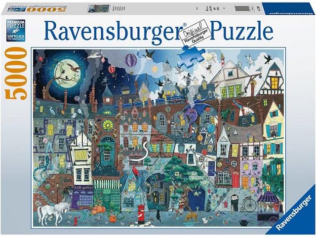 Ravensburger Puzzle slagalica za odrasle 5000 delova Fantastična viktorijanska ulica 17399