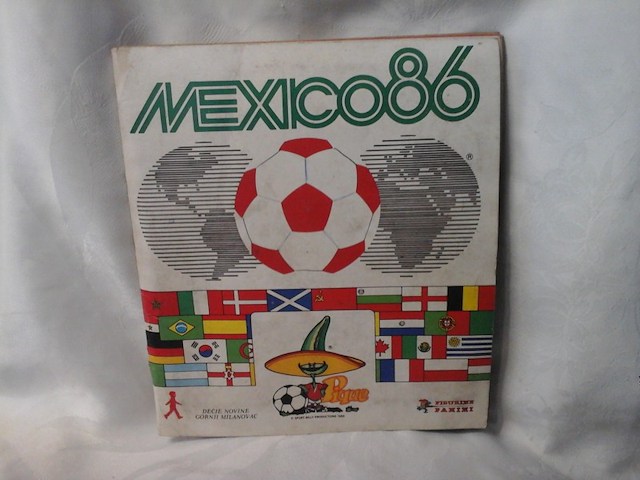 Mexico 86 album sa sličicama popunjen  .