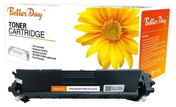 BetterDay Toner CRG051H/CF230X Zamenska kaseta za HP 3.5k (sa čipom)