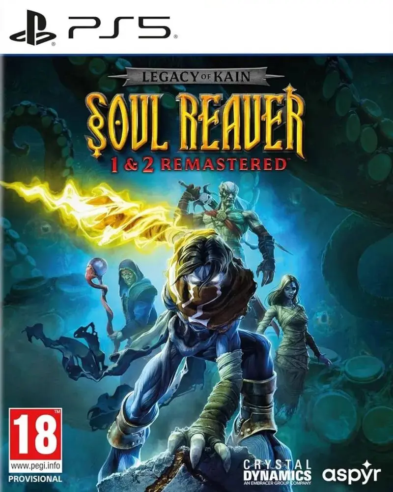 PS5 Legacy of Kain - Soul Reaver 1 i 2 Remastered