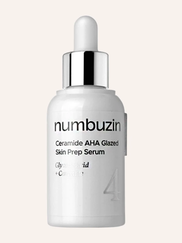 Numbuzin No.4 Ceramide Aha Glazed Skin Prep serum 30ml