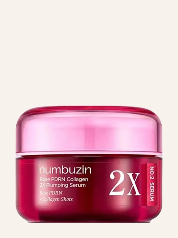 Numbuzin No.2 Rose Pdrn Collagen 2x Plumping serum 30ml