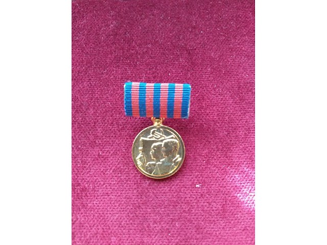 JNA MINIJATURA MEDALJE ZA RAD JNA