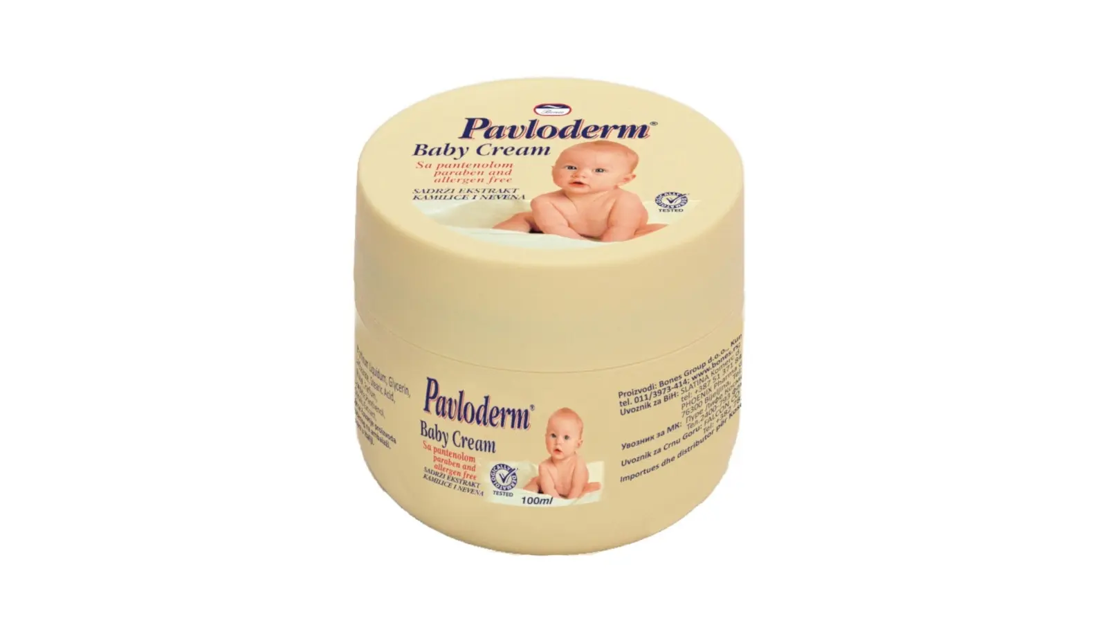 Pavloderm krema za bebe, 100ml