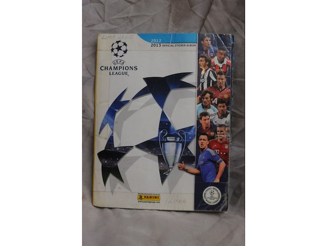 UEFA champions league 2012/13 - album sa slicicama