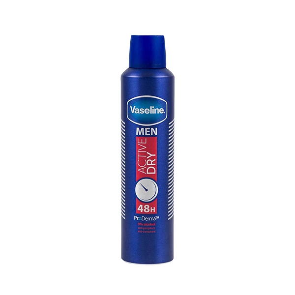 VASELINE Muški dezodorans Active Dry, 250ml