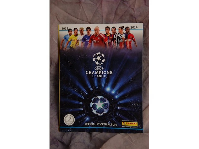 ALBUM ZA SLIČICE - CHAMPIONS LEAGUE 2013-2014