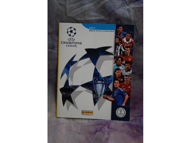 ALBUM ZA SLIČICE - CHAMPIONS LEAGUE 2012-2013