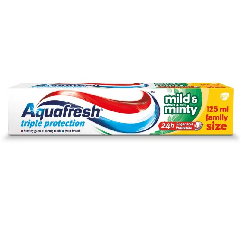 AQUAFRESH Pasta za zube Triple protection Mild and Minty 125ml