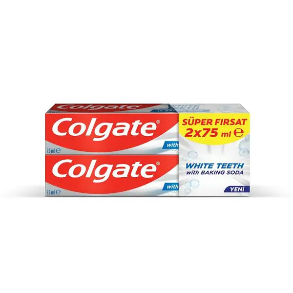 COLGATE Pasta za zube White Teeth, 75ml, 2 komada