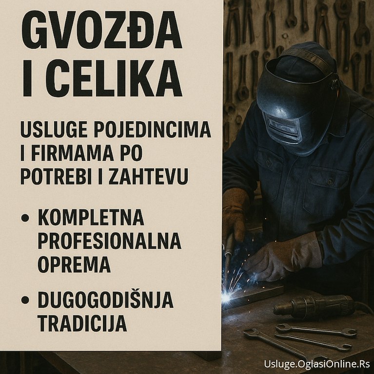 Razne usluge sa metalom i na metalu , Vrnjačka Banja