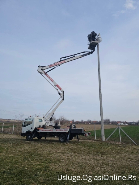 Iznajmljivanje kamiona sa korpom, Stara Pazova