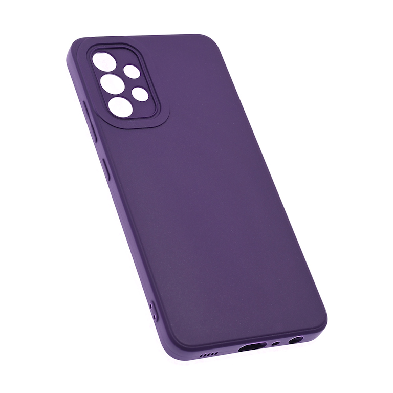 Zastitna maska (futrola) Teracell Giulietta - Samsung A325 Galaxy A32 4G EU mat tamno ljubicasta