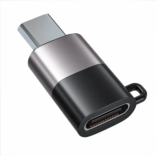 Adapter Type C na Lightning OTG EL sivi