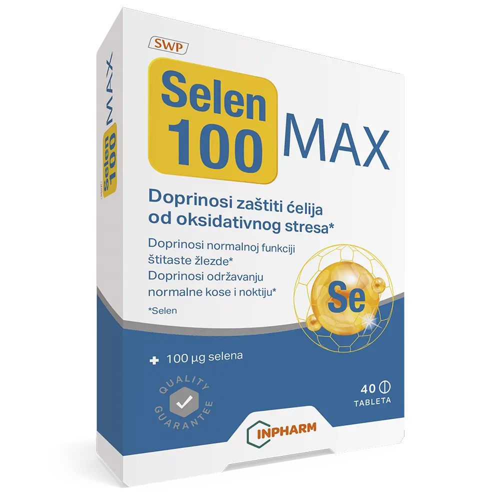 Inpharm Selen 100 Max, 40 tableta