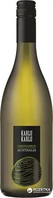 Karlu Karlu Suvo belo vino Chardonnay-Semillon, 0.75 l