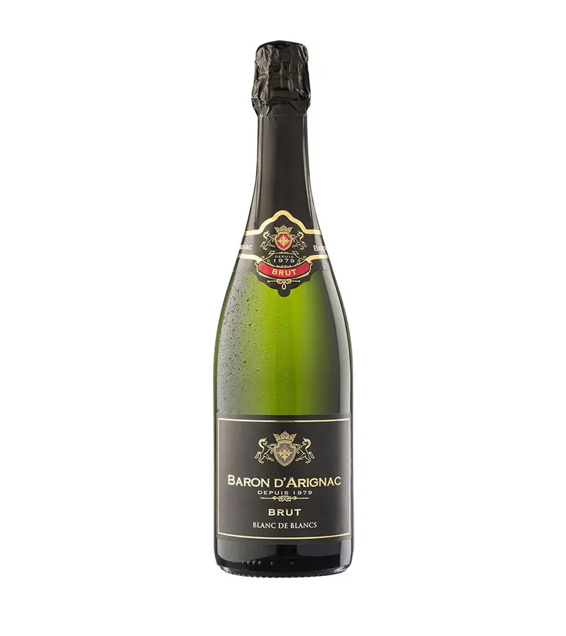 Baron d’Arignac Suvo belo vino Brut Blanc de Blancs, 0.75 l