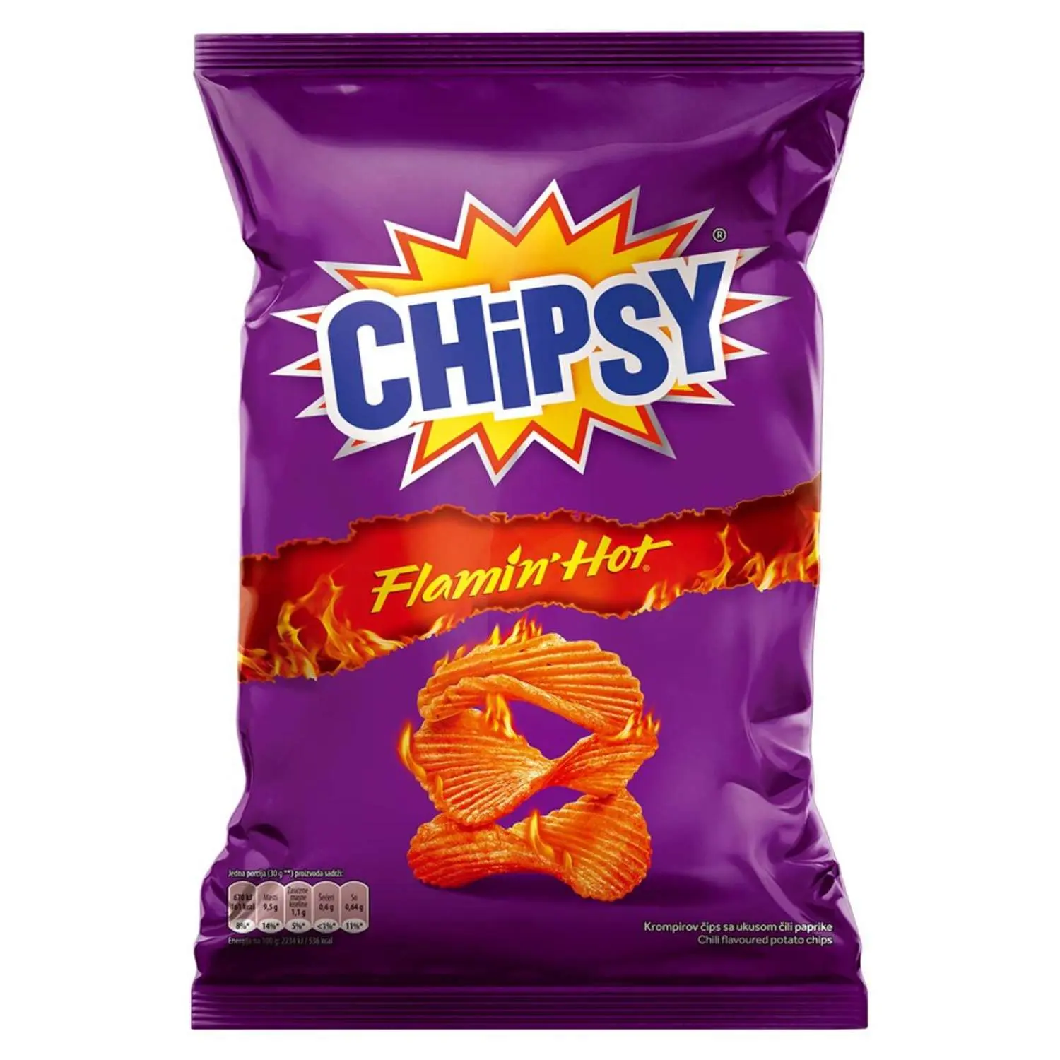 Chipsy Čips X Cut Flamin Hot, 85g