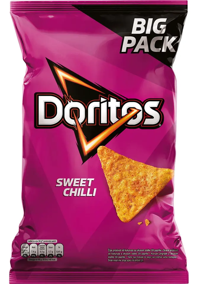 Doritos Čips Sweet chilli, 160g