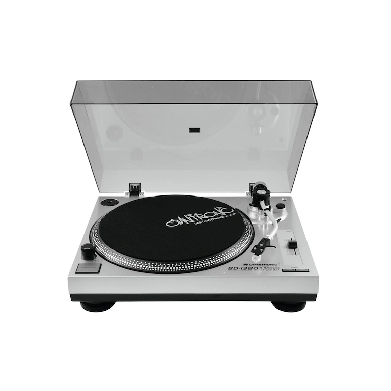 Omnitronic BD-1380 USB Turntable SIL
