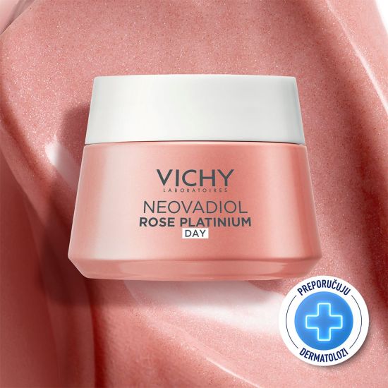 Vichy Neovadiol Rose Platinum ružičasta dnevna krema za učvršćivanje i revitalizaciju kože 50ml