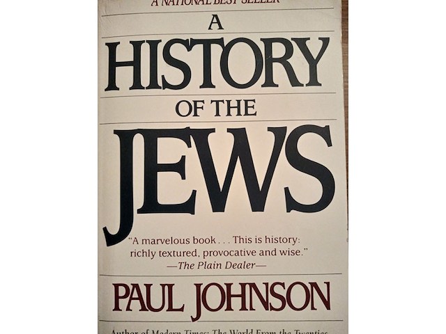 A history of the Jews, istorija, Jevreji,Paul Johnson