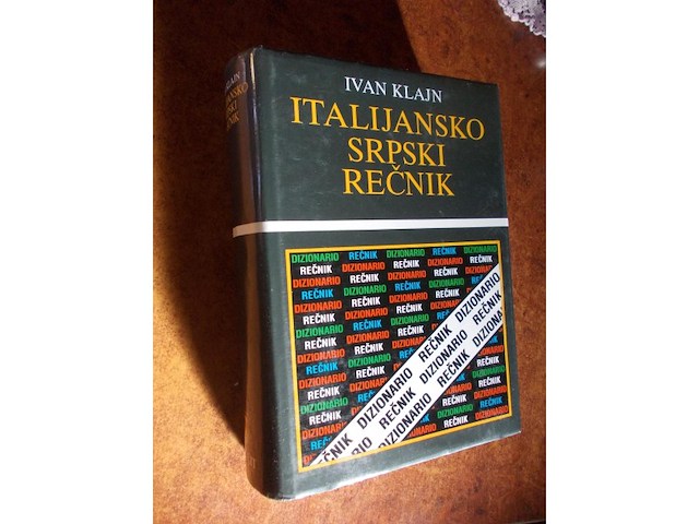 Italijansko Srpski rečnik - Ivan Klajn