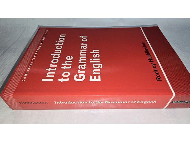 Introduction to the grammar of english