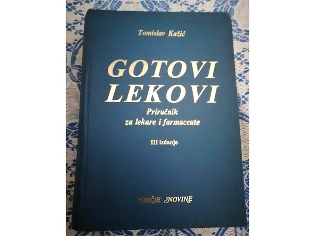 Retka edicija prof.dr T. Kažića `Gotovi lekovi`