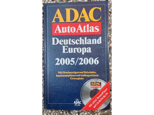 Auto Atlas Adac Deutchland/ Nemacka