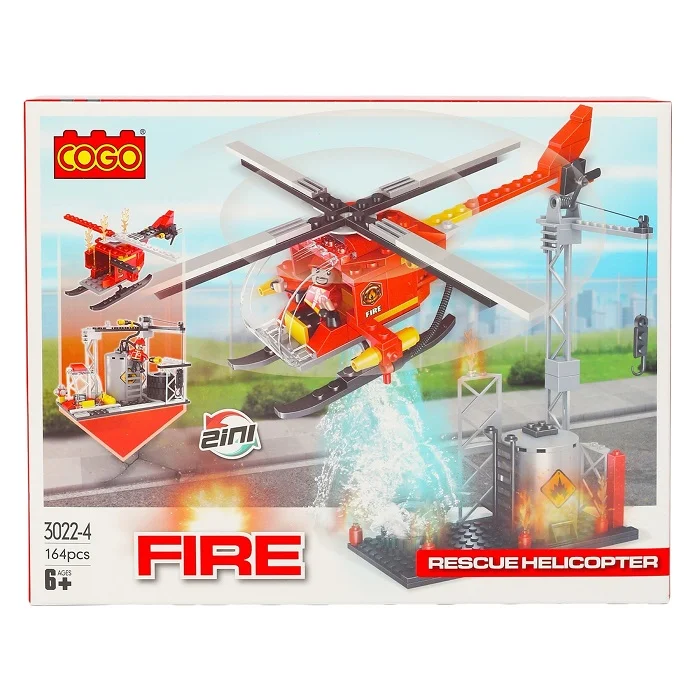 Kocke vatrogasci helikopter 3022-4