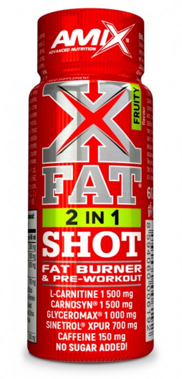 AMIX X-Fat 2in1 Shoot 60 ml Voćni