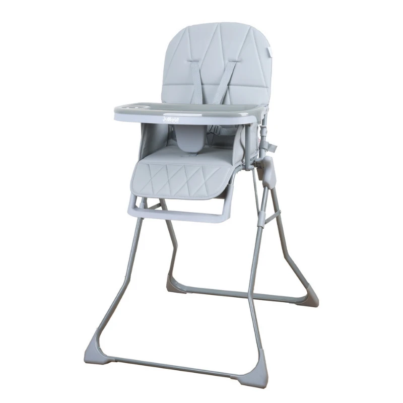 Jungle Foldy stolica za hranjenje bebe Light Grey, 6m+