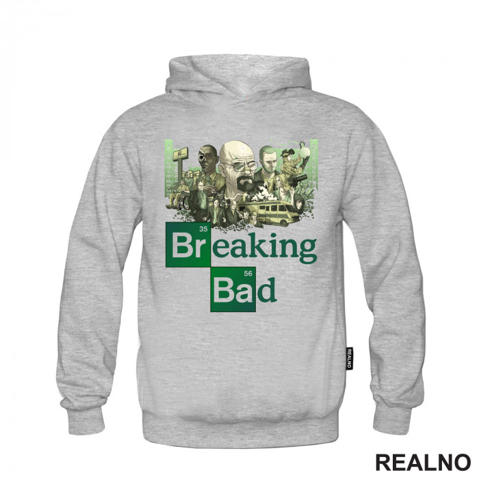 ALL GREEN - BREAKING BAD - DUKS