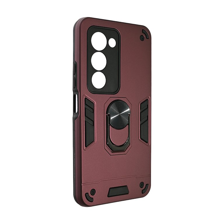 Zastitna maska (futrola) Hard Ring - Xiaomi Redmi 15 4G(171mm) bordo