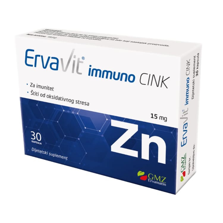 ErvaVit Immuno Cink 30 kapsula