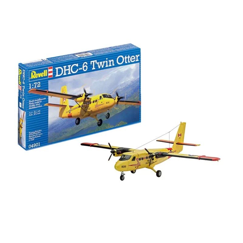 Revell - DHC-6 Twin Otter - Scale 1:72 - 95 Parts - Level 3