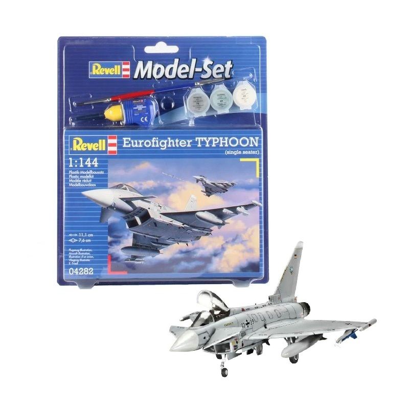 Revell - Eurofighter Typhoon - Set - Scale 1:144 - 63 Parts