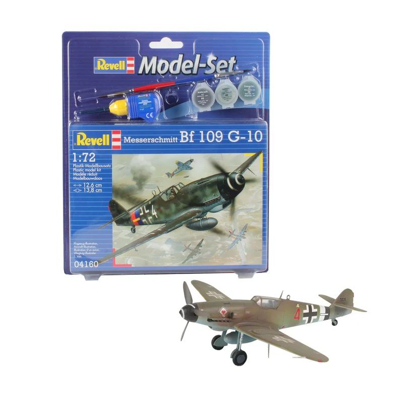 Revell - Messerschmitt BF-109 - Set - Scale 1:72 - 37 Prt. -