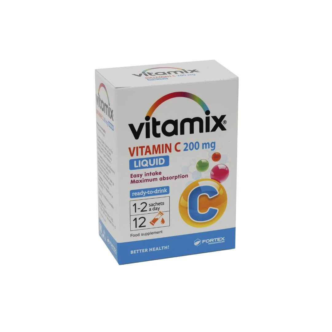 Fortex Vitamin C Liquid 200 mg Direkt 12 Kesica