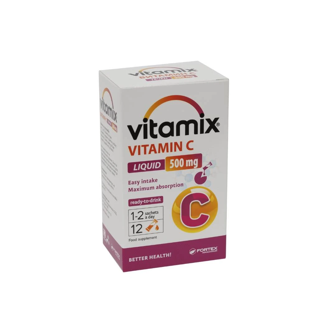 Fortex Vitamin C Liquid 500 mg Direkt 12 Kesica