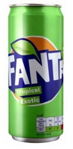 Fanta 0.33 tropic limenka