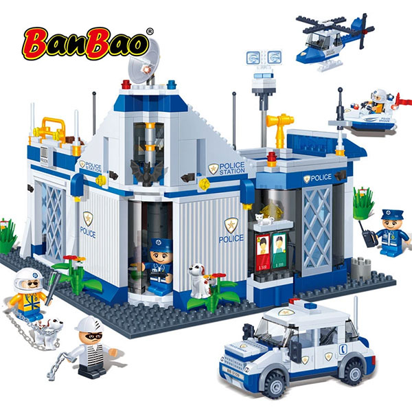 BanBao kocke Police Series 718pcs 117/8341